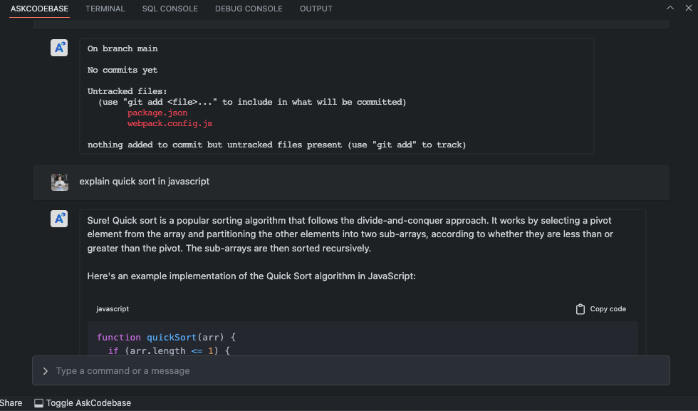AskCodebase - Your AI Programming Autopilot